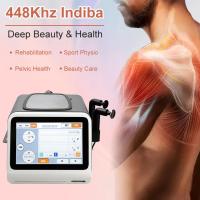 China Smart TECAR Therapy Device Medical-Grade Muscle Stimulator With Real-Time Temperature Control & Auto-Impedance Adjustment for sale