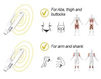 China Portable Ems Body Slimming Muscle Stimulate Machine For Arms / Belly / Thigh Treatment for sale