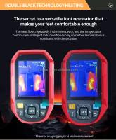 China Foot Massage Shiatsu Infrared Electric Heating Foot Massager Equipment Vibrating Electric Machine Deep Kneading Foot Massager for sale