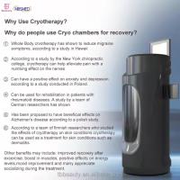 China Cryo Cold Chamber Machine Cryogenic Chamber Whole Body Cryotherapy Cryo Cabin Cryotherapy Chamber for sale