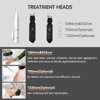 China Picosecond 532nm 755nm 1064nm Pigment Tattoo Laser Removal Machine for Pico Sale for sale
