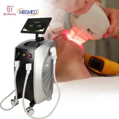 China NIR Milk Light Whitening Hair Removal Machine Permanent Hair Remover Diode Laser 755 808 1064 Nm Diode Laser Hair Remover for sale