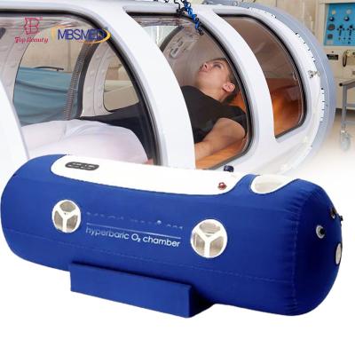 China Soft Lying Hyperbaric Chamber 1.5ATA Hyperbaric Oxygen Chamber Air Compressor Hyperbaric Chamber Blood Machine for sale