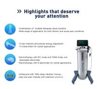 China 3 in 1 Shockwave Combination EMS TENS Electrotherapy Ultrasound Radial Pneumatic Shockwave Therapy Machine for sale