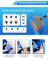China 3 in 1 Shockwave Combination EMS TENS Electrotherapy Ultrasound Radial Pneumatic Shockwave Therapy Machine for sale