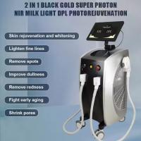China 2 In 1 Dpl Painless IPL OPT DPL Hair Removal And Skin Rejuvenation Machine for sale