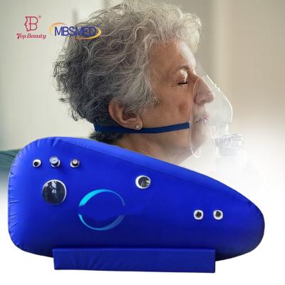 China Home Hbot 1.3ATA 1.5 ATA 2..0 ATA Soft Lying Hyperbaric Oxygen Therapy Chamber Oxigen Sleeping Hyperbaric Oxygen Chamber for sale