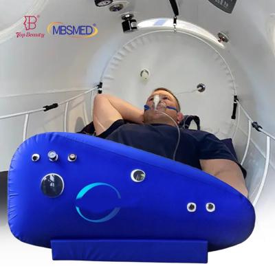 China Soft Sitting Type Hyperbaric Chamber Hbot 1.5 2.0 Ata High Pressure Camara Iperbarica Oxygen Generator O2 Hyperbare for sale