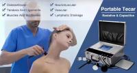 China 448K Deep Heating Body Care R Rf CET RET Slimming Diathermy Tecar Rehabilitation Therapy Machine for sale
