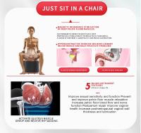China Ems Pelvic Chair Ergonomic Cushion Pelvic Floor Muscle Repair Machine Muscle Trainer Pelvic Floor Instrument for sale