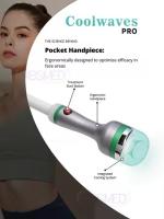 China 3 Handle Big Screen Onda Pro Coolwave Body Forming Face Lifting Machine 2.45ghz Onda Pro Coolwave Device for sale