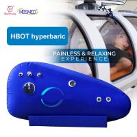 China Soft Sitting Type Hyperbaric Chamber Hbot 1.5 2.0 Ata High Pressure Camara Iperbarica Oxygen Generator O2 Hyperbare for sale