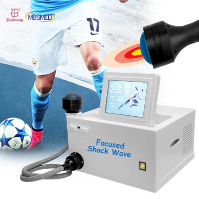 China Electromagnetic Radial Shockwave Therapy Shock Wave Machine with 448khz Tecar & EMS Pads Facial Tool for Ed and Physio for sale