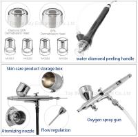 China 4 Tips Dermabrasion Diamond Peel Hydro Facial Machines for sale