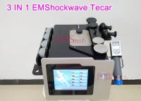 China 3 IN 1 Tecar EMS Extracorporeal Shock Wave Machine for sale