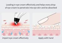 China Microcurrent EMS Facial Massager Device Electric Vibration Anti Wrinkle Eye Massager for sale