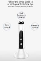 China Microcurrent EMS Facial Massager Device Electric Vibration Anti Wrinkle Eye Massager for sale