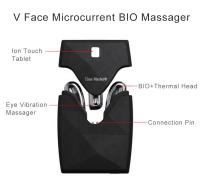 China Bio Microcurrent Face Lifting EMS Home Use V Shape Rf Skin Rejuvenation Massager for sale
