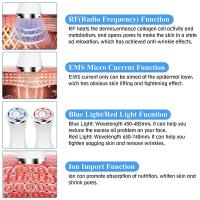 China Acne Removal Rf Microcurrent Home Skin Tightening Device Skin Lifting Beauty Machine for sale