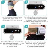 China Portable Home Use Body Slim Machine Weight Loss Cryolipolysis Fat Freeze Belt for sale