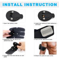 China Electronic EMS Muscle Stimulator Abs Toner Abdominal Muscle Stimulation Toning Massager for sale