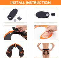 China Hip And Buttock Pad Adjustable 4 Modes Ems Hips Trainer Muscle Stimulation for sale