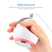 China Body Cellulite Removal Massager 60khz Cavitation Slimming Machine Ultrasonic Fat Burner Weight Loss Device for sale
