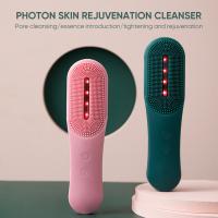 China Private Label Facial Cleansing Brush Sonic Brush Silicone Face Brush Deep Cleansing for sale