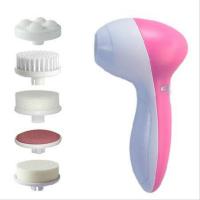 China 5 In 1beauty Care Massager Professional Face Cleansing Brush Electric Facial Cleansing Brush Face Brush Electric for sale