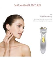 China Vibration Face Lifting Beauty Device Facial Ems Massage Roller Roller Face Massager Face Lift Tool Firming Beauty Massage for sale