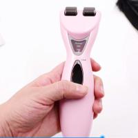 China Vibration Face Lifting Beauty Device Facial Ems Massage Roller Roller Face Massager Face Lift Tool Firming Beauty Massage for sale