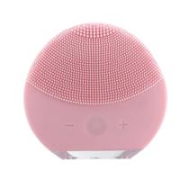 China Private Label Usb Recharge Waterproof Vibrating Silicone Waterproof Face Cleansing Brush Electric Facial for sale