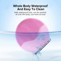 China Private Label Usb Recharge Waterproof Vibrating Silicone Waterproof Face Cleansing Brush Electric Facial for sale