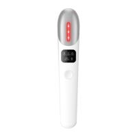 China trending products 2021 new arrivals Mini Portable Eye Beauty Device Ems Electric Heating Eye Care Massager Pen for sale