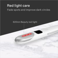 China trending products 2021 new arrivals Mini Portable Eye Beauty Device Ems Electric Heating Eye Care Massager Pen for sale