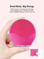 China Waterproof Beauty Facial Cleansing Brush Set Silicone Face Scrubber for sale