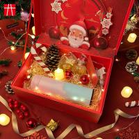 China Custom Printed Christmas Packaging Fancy Cardboard Gift Boxes With Inserts for sale