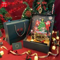 China Custom Printed Christmas Packaging Fancy Cardboard Gift Boxes With Inserts for sale