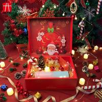 China Custom Printed Christmas Packaging Fancy Cardboard Gift Boxes With Inserts for sale