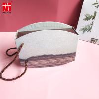 China Custom Logo Printed Rigid Gift Box Packaging Cardboard Boxes With Handle for sale
