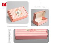China Free Design Custom Logo Carton Cardboard Print Fold Gift Shipping Paper Packaging Mailer Corrugated Box for sale