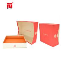 China Red Packaging Cardboard Kraft Paper Magnetic Closure Square Gift Packaging Boxes for sale