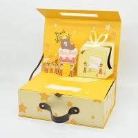 China Gold Foil CMYK Foldable Packaging Box For Baby Clothes ODM for sale