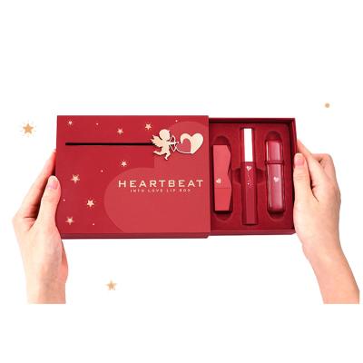 China Valentine'S Day Drawer Cosmetic Packaging Box C1S C2S Card Paper for sale