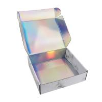 China Recyclable Printing LOGO Folding Corrugated Paper Mailing Boxes for sale