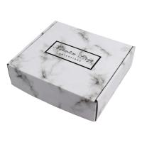 China Recyclable Printing LOGO Folding Corrugated Paper Mailing Boxes for sale