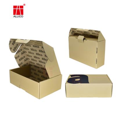 China Book Shape Folding Box Printable Logo Gift Box Corrugated Packaging Box for sale