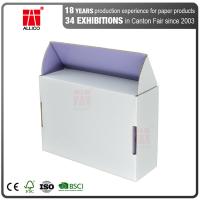 China 32 ECT Folding White Mailer Shoe Packaging Box FCS Standard Paper for sale