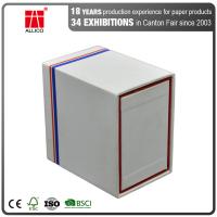 China L30*W20*H10cm White Watch Sliding Drawer Gift Boxes Matt Lamination for sale