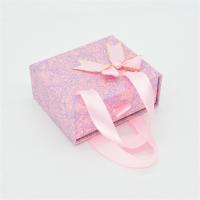 China Small Perfume 3mm Cosmetic Packaging Box With Ribbon Handle ALLICO for sale